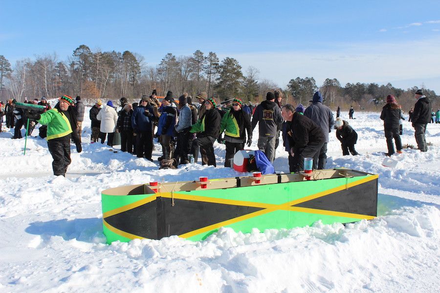Longville Ice Bocce Tournament 2024